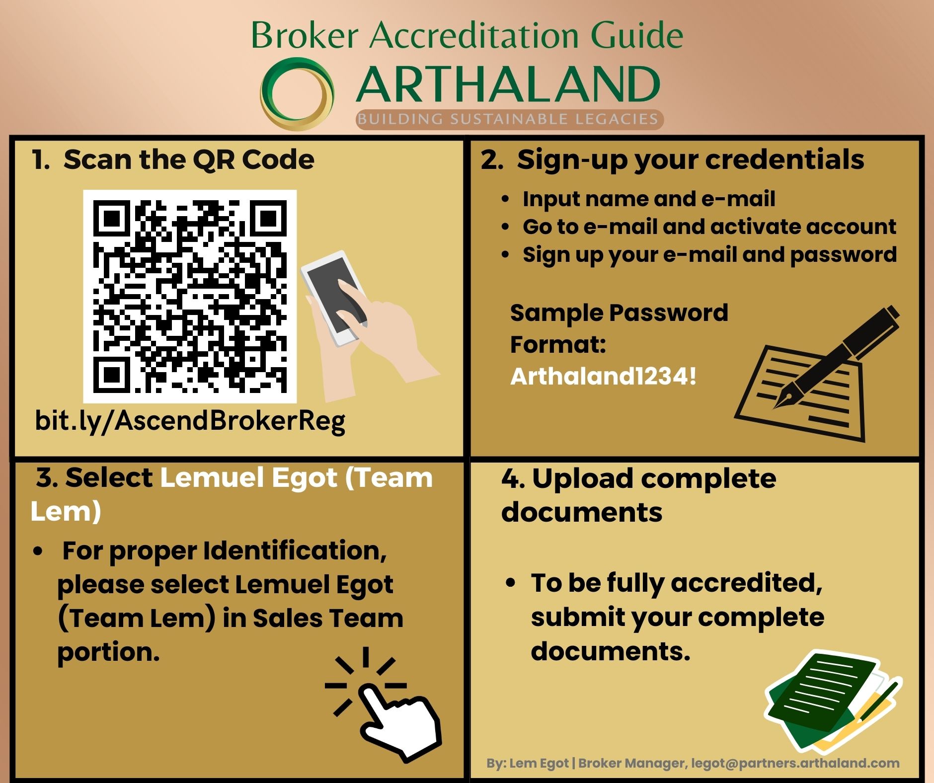 Broker Accreditation – Real Estate | Lemuel Egot